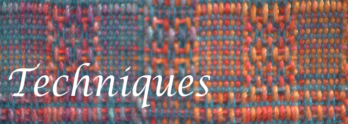 Techniques – Historic Weaving