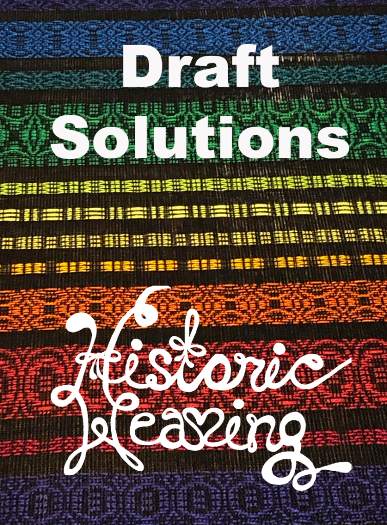 Weavers Overshot Challenge Solutions Book and Digital Files – Historic Weaving